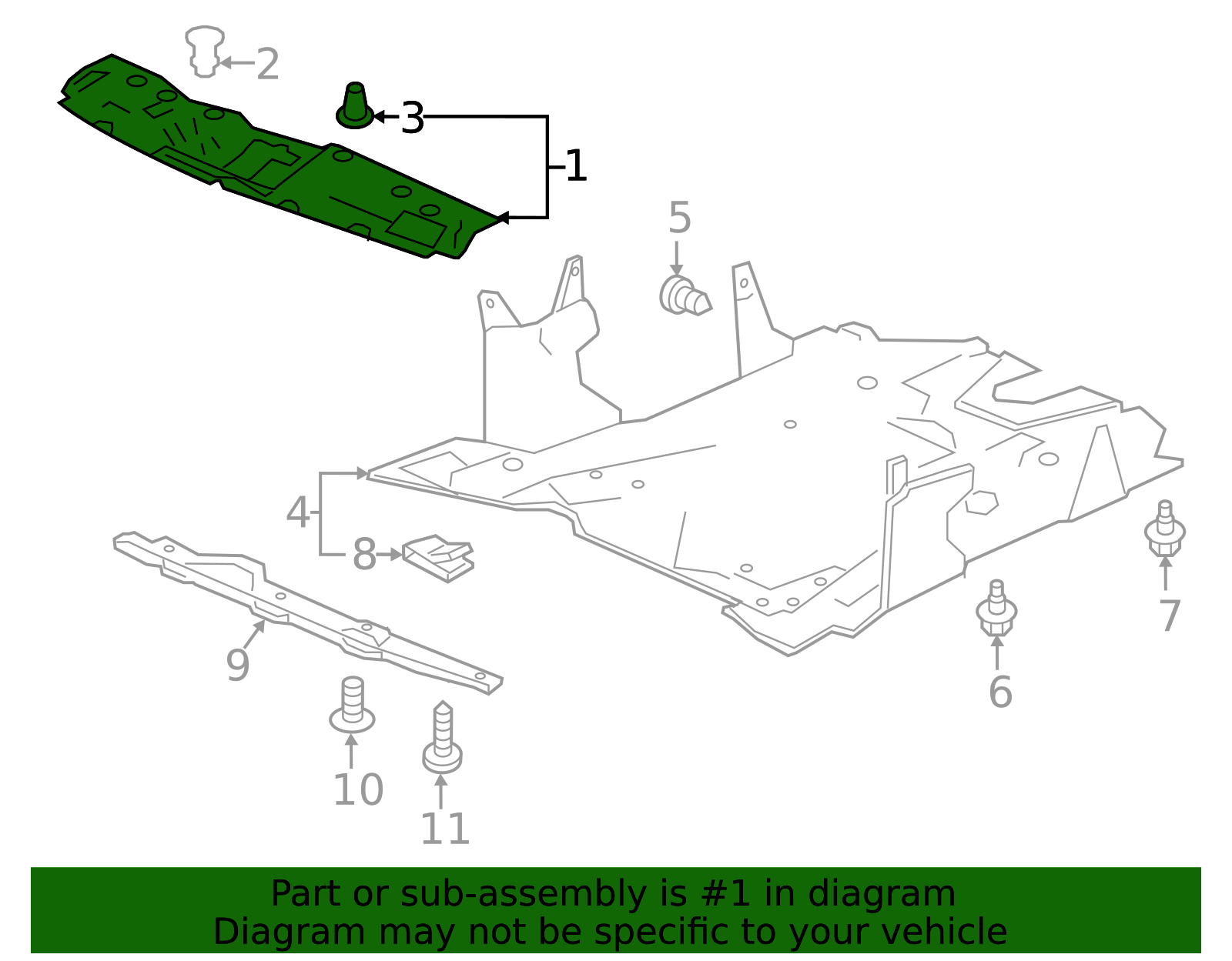 2017-2021 Honda Civic 2017-2021 Honda Civic - Cover Front Bulkhead ...