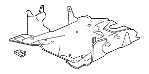 2016-2021 Honda Civic Under-Body Shield 74110-TBC-A00 | OEM Parts Online