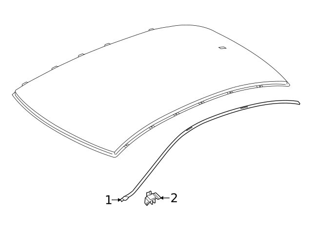 2013-2020 Mercedes-Benz Water Deflector 222-690-68-01-9040 | Mercedes ...