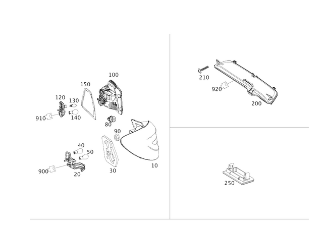 2014-2017 Mercedes-Benz Bulb Mount 246-820-09-77 | Shop Mercede