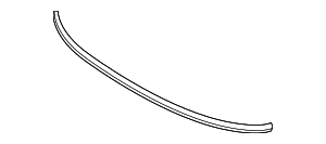 86430-H8000 - Rear Weather-Strip 2018-2023 Kia Rio | Kia.Parts Store