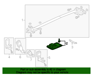 83266-SHJ-A01ZJ - Cover Plate 2018-2024 Honda Odyssey | Honda Parts Online