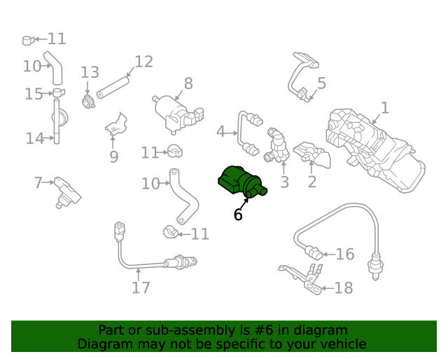 2021-2024 Genesis G80 Vapor Filter 31454-T1000 | OEM Parts Online