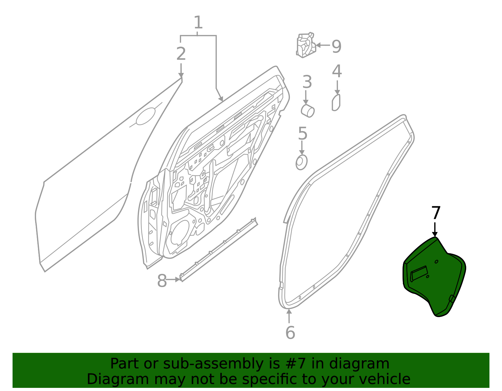 2020-2024 Nissan Sentra Water Deflector 82860-6LE0A | Nissan Parts ...