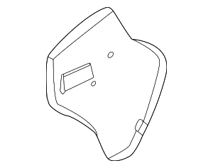 2020-2022 Nissan Sentra Water Deflector 82860-6LE0A | Nissan Parts Plus