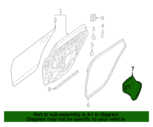 2020-2022 Nissan Sentra Water Deflector 82860-6LE0A | Nissan Parts Plus
