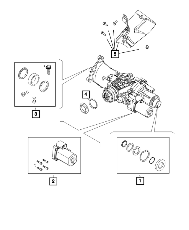 2015-2022 Mopar Trans-Axle Seal Kit 68267174AA | OEM Parts Online
