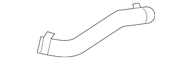 2011-2014 Mopar Radiator Inlet Hose 55111451AE | TascaParts.com