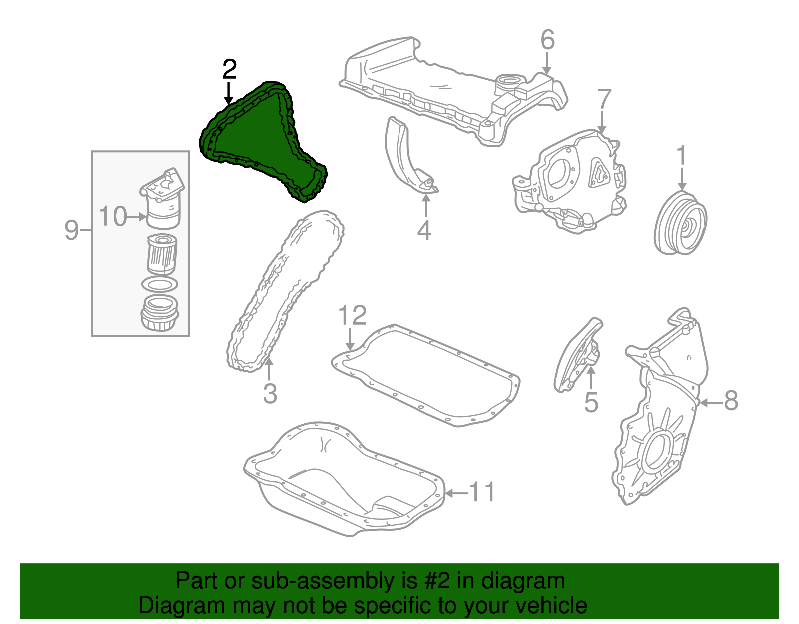 2001-2023 Volkswagen Timing Chain 03H-109-503-B | OEM VW Parts Haus
