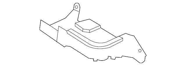 2009-2017 Nissan Air Guide 92182-1AA2B | Parts for Nissans