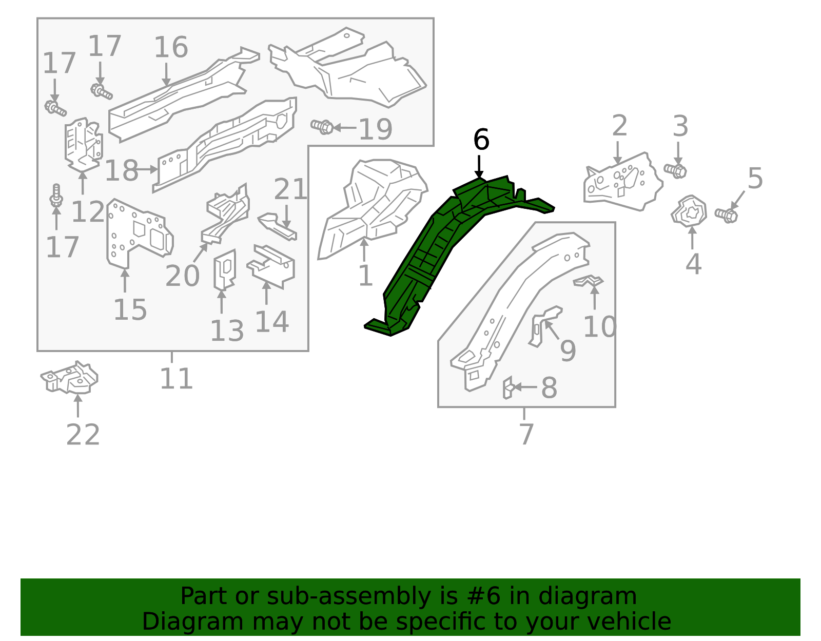 04684-TRW-A00ZZ - 2018-2021 Honda Clarity - Extension Set L Front Shock ...