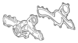 16100-09442 - Engine Water Pump 2007-2018 Lexus | AutoNationParts.com