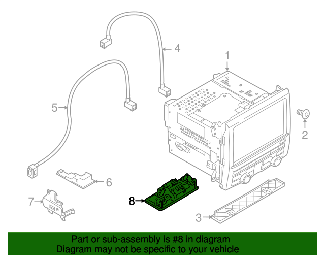 2011-2016 Porsche Cayenne Rear Camera 958-645-290-02 | OEM Parts Online