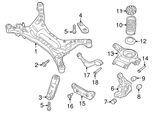 2013-2023 Nissan Lateral Arm 551A1-9HS0B | OEM Parts Online