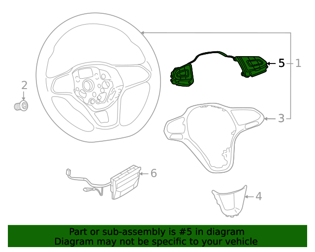 1EA-959-442-KVQ - Multi Switch - 2021 Volkswagen ID.4 | VW Direct Auto ...