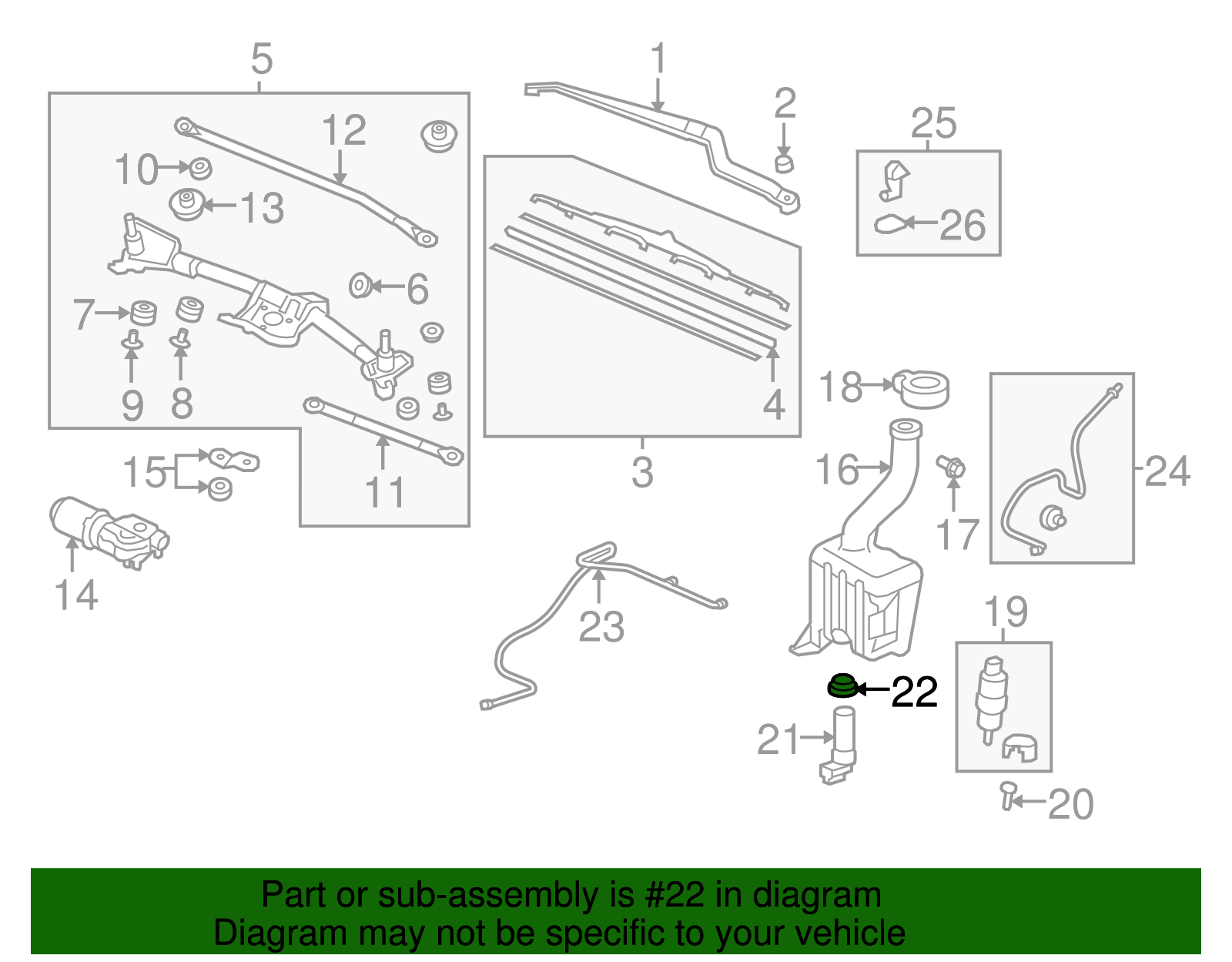 76809-SZA-000 - 2009-2015 Honda Pilot - Bush Level Sensor | Genuine ...