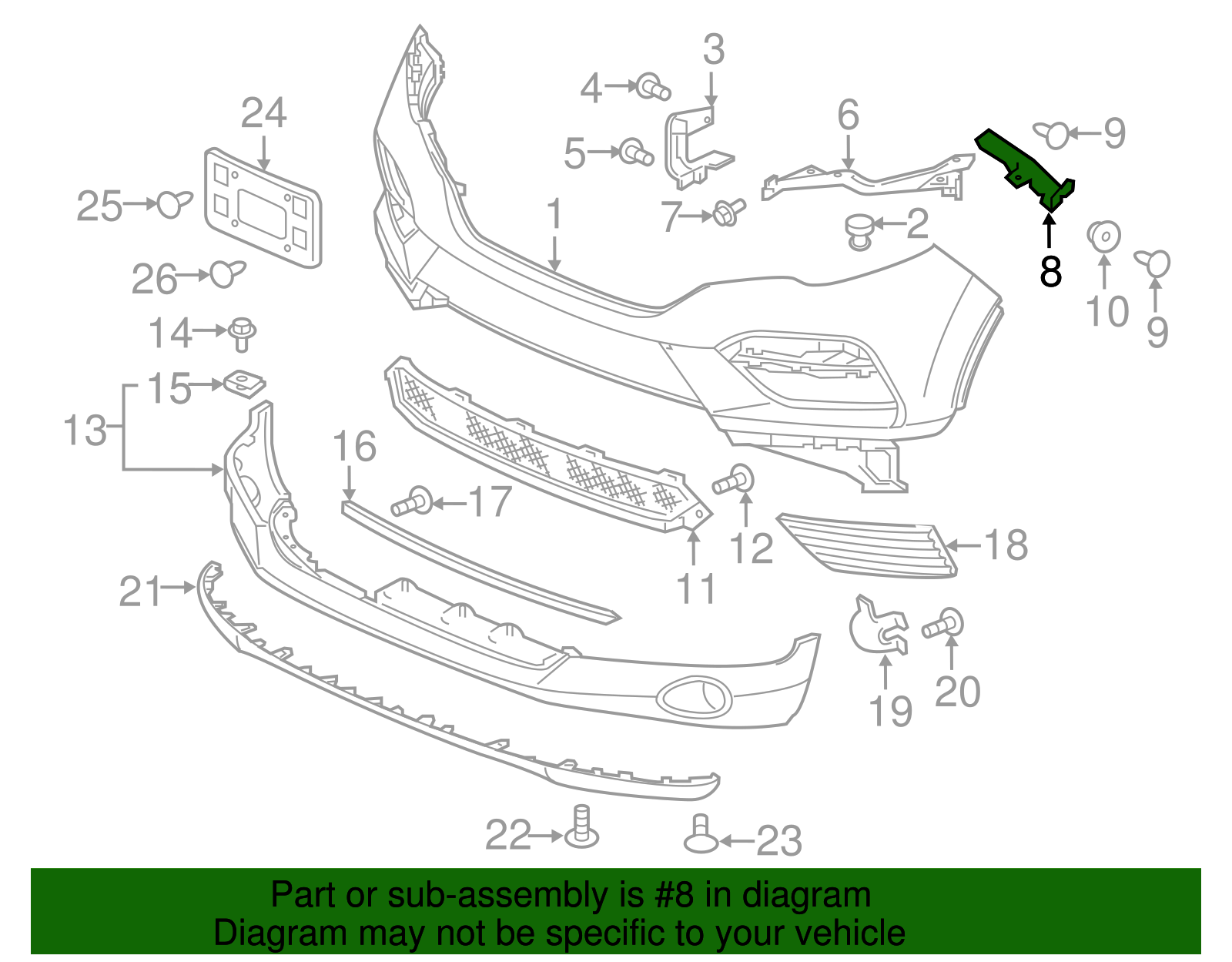 71193-TG7-A00 - Side Retainer 2016-2021 Honda | Honda Parts Online