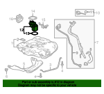Fuel Tank Fuel Pump Module Kit without Level Sensor, with Seal 85510206 ...