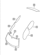 Glass and Interior Rear View Mirror for 2019 Chrysler 300 | Mopar Parts ...