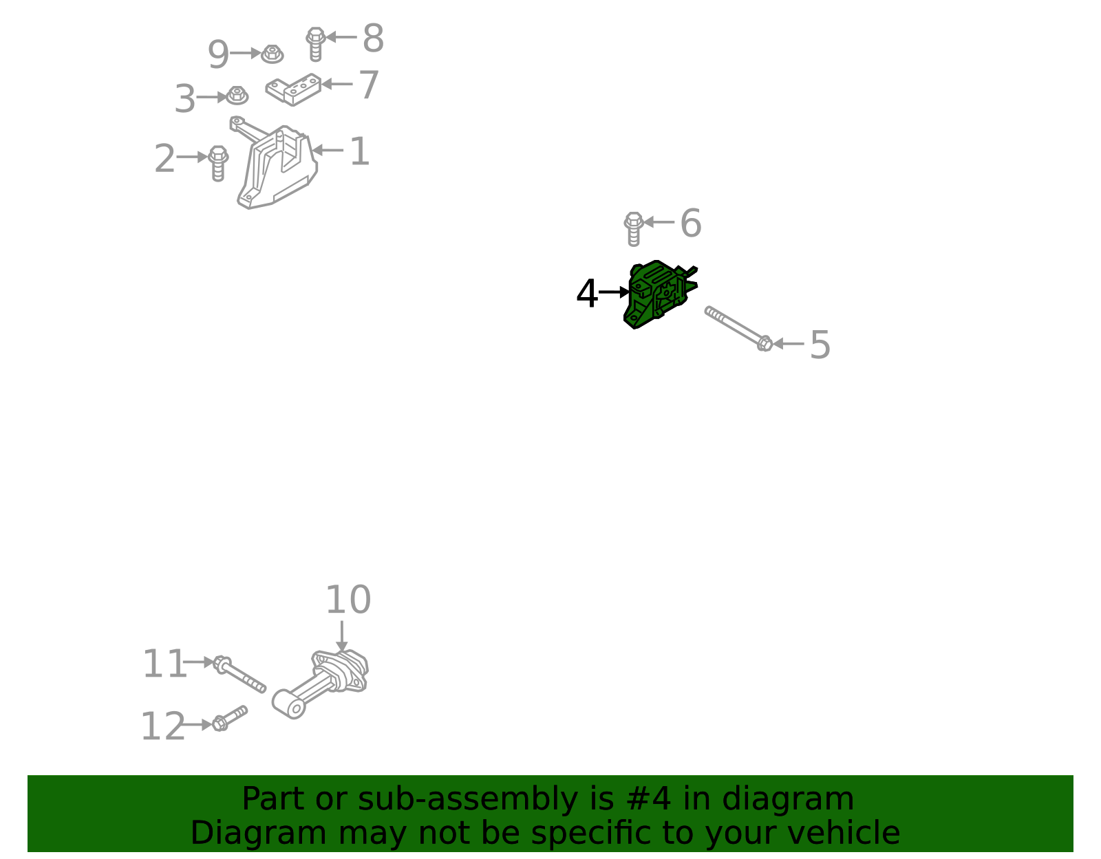 2020-2025 Kia Soul Mount 21830-M6350 | OEM Parts Online