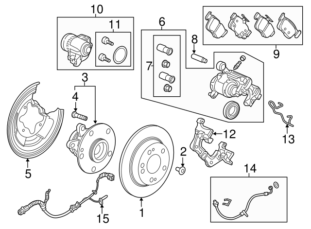 1980-2021 Honda Bolt, Wheel (Rocknel Fastener) 90113-SM1-005 | Cheaper ...