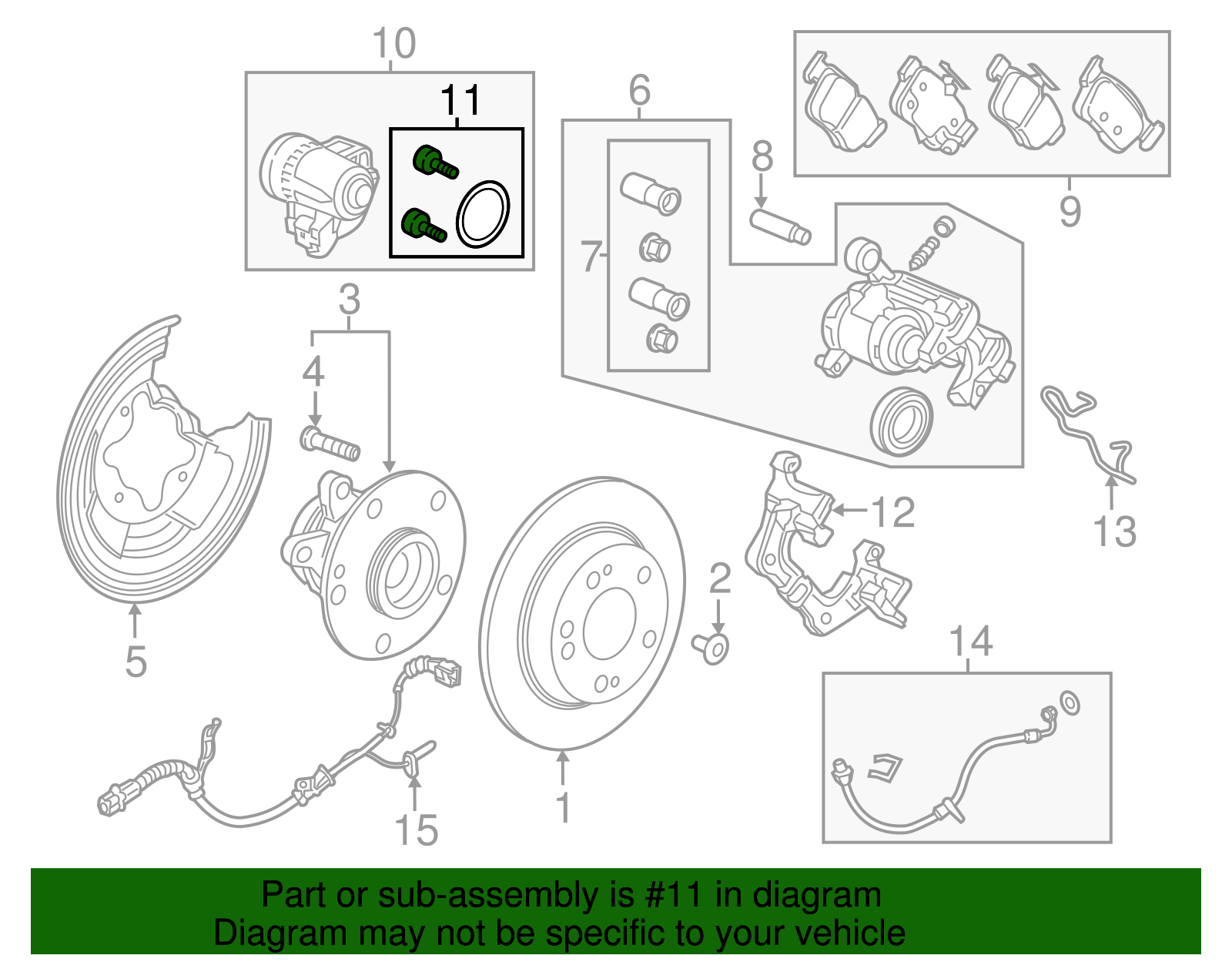 43012-TBA-A01 - Actuator Seal 2017-2025 Honda | Honda Parts Online