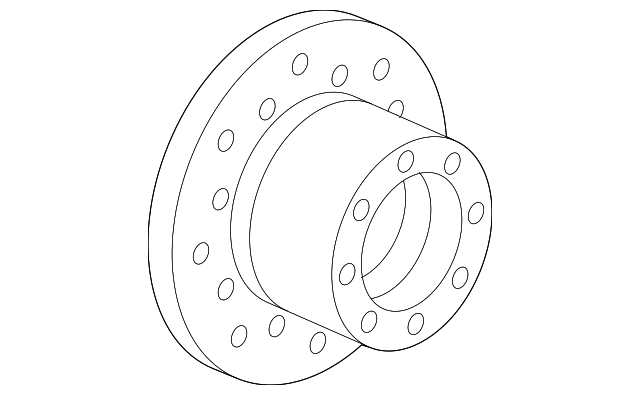 2020-2024 GM Rear Hub 85003008 | GM Parts Center