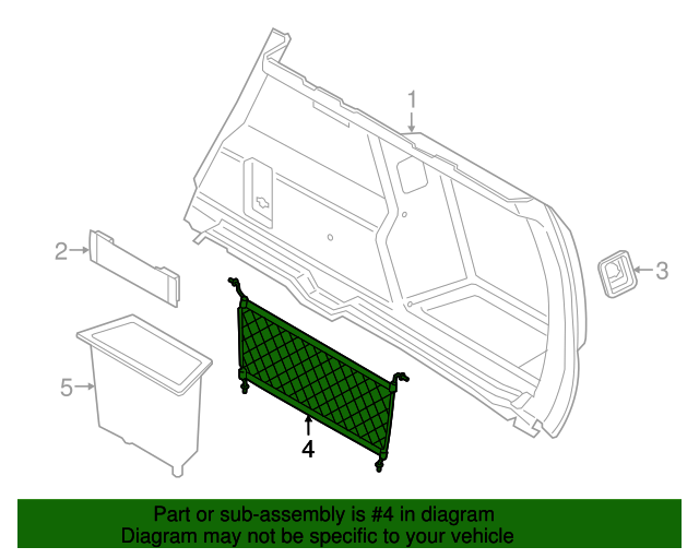 51-47-7-435-857 - Net - 2016-2022 BMW X1 | BMWPartsHub