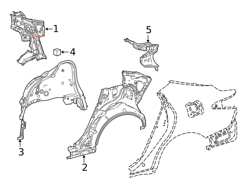 Inner Structure for 2019 Toyota Camry | Toyota Parts Center