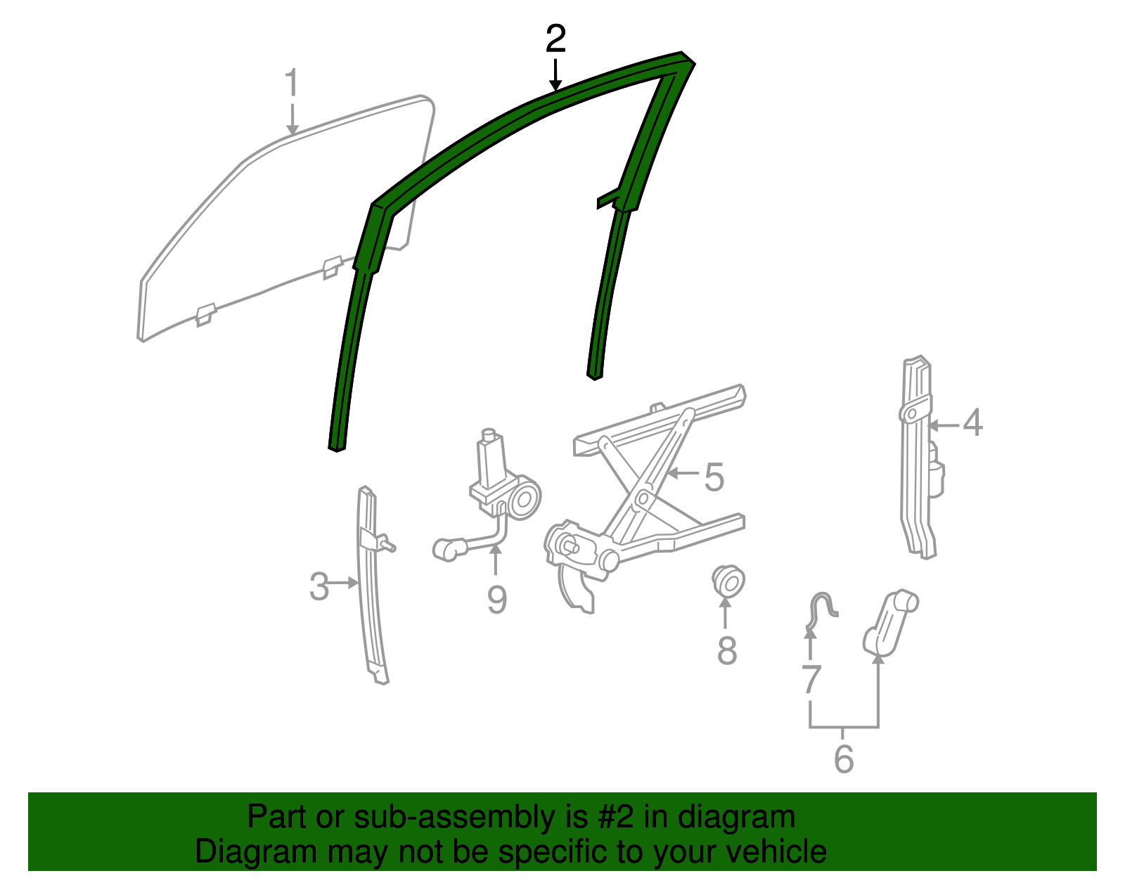 2005-2014 Toyota Tacoma Run Channel 68151-04020 | Toyota Parts Center