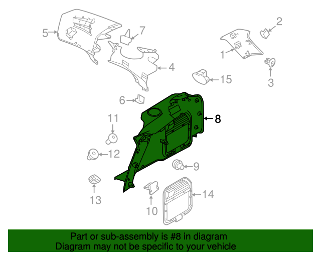 Genuine Wheelhouse Trim for 2012 Land Rover Range Rover Evoque | Land ...