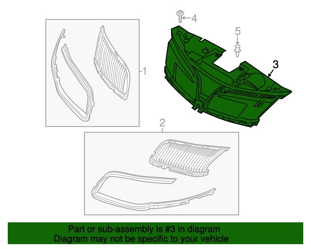 2013-2016 Lincoln MKS Mount Panel DA5Z-8A284-AA | TascaParts.com