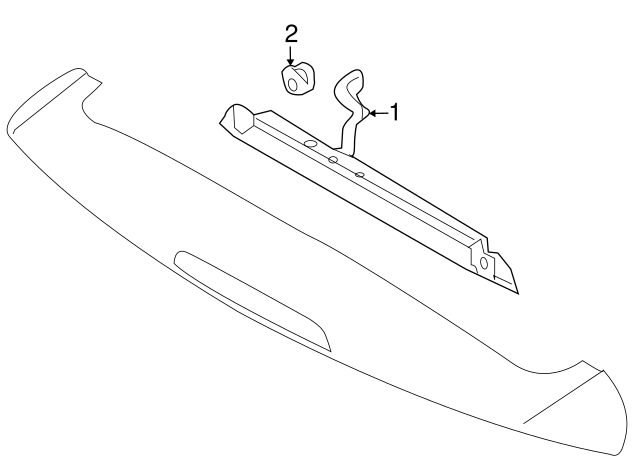 2010-2015 Hyundai Tucson High Mount Lamp 92700-2S000 | OEM Parts Online