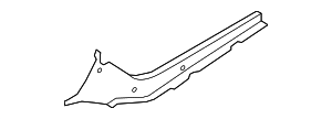 2017-2023 Audi Floor Side Rail Reinforcement 8W0-803-109 | Genuine Audi ...