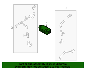 2019-2023 Volkswagen Automatic Transmission Oil Cooler 09S-409-061-B ...