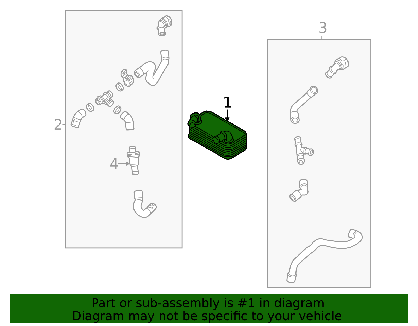 2019-2025 Volkswagen Oil Cooler 09S-409-061-B | QuirkParts