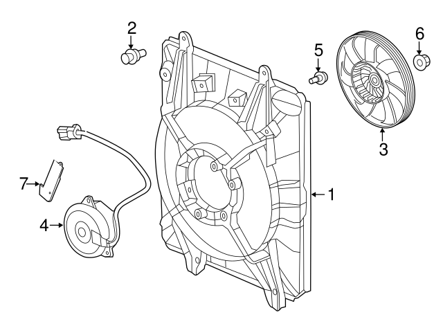 38615-5PA-A01 - A/C Shroud 2017-2022 Honda CR-V | OEM Honda Parts Warehouse