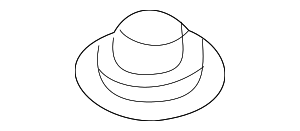 2005-2019 Subaru Rocker Molding Clip 909130117 | SubaruOnlineParts.com