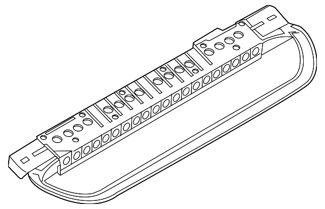 63257145660 - 2004-2010 BMW High Mount Lamp (63-25-7-145-660) | BMW of ...