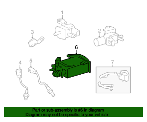2013-2021 Lexus LX570 Vapor Canister 77740-60520 | OEM Parts Online