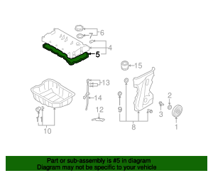 2006-2010 Kia OEM NEW 06-2010 Kia Rondo Optima 2.4L Sedan Wagon Gasket ...