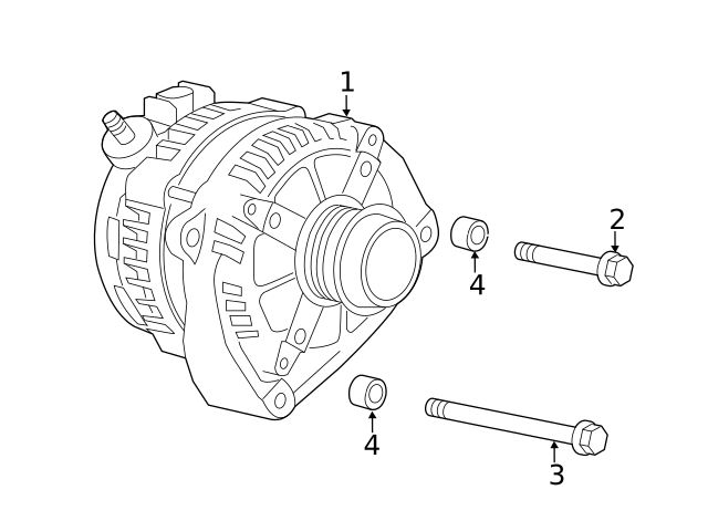 13539726 - Alternator 2019-2022 GM | AutoNation Parts