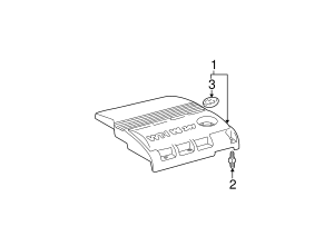 2002-2003 Lexus ES300 Engine Cover 11209-20090 | OEM Parts Online