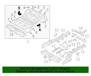 2020-2024 Kia Telluride | Side Reinforced | 65548-S9000 | Kia Auto Parts