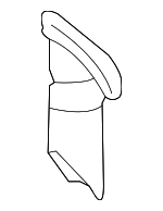 2007-2013 Toyota Tundra Antenna Bezel 86392-0C040 | OEM Parts Online