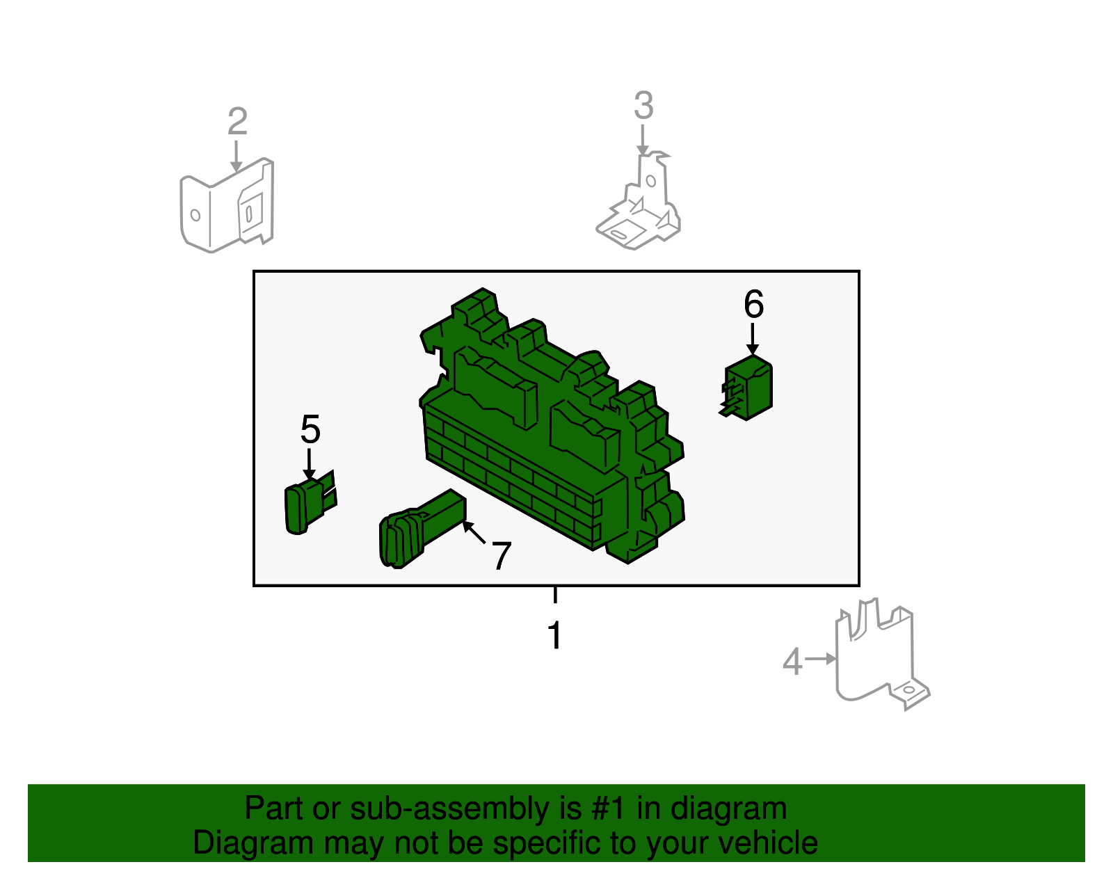 2003-2009 Nissan Power Junction Block (z33 Z50) 24350-AM60A | Olympia ...