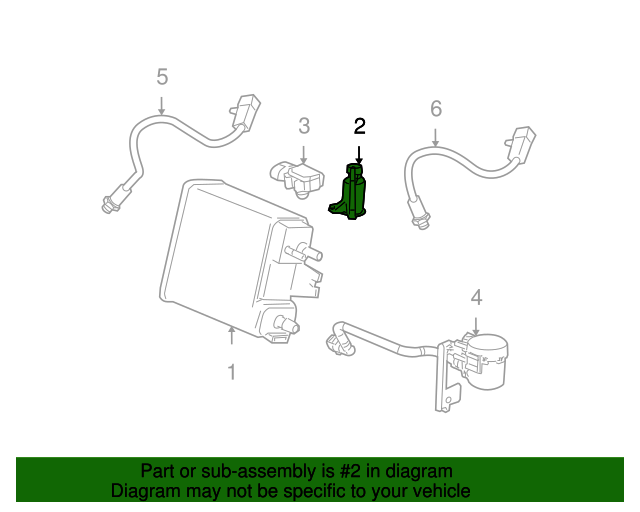 1999-2006 GM OEM NEW 99-06 GM Chevrolet GMC Cadillac Buick Vapor ...