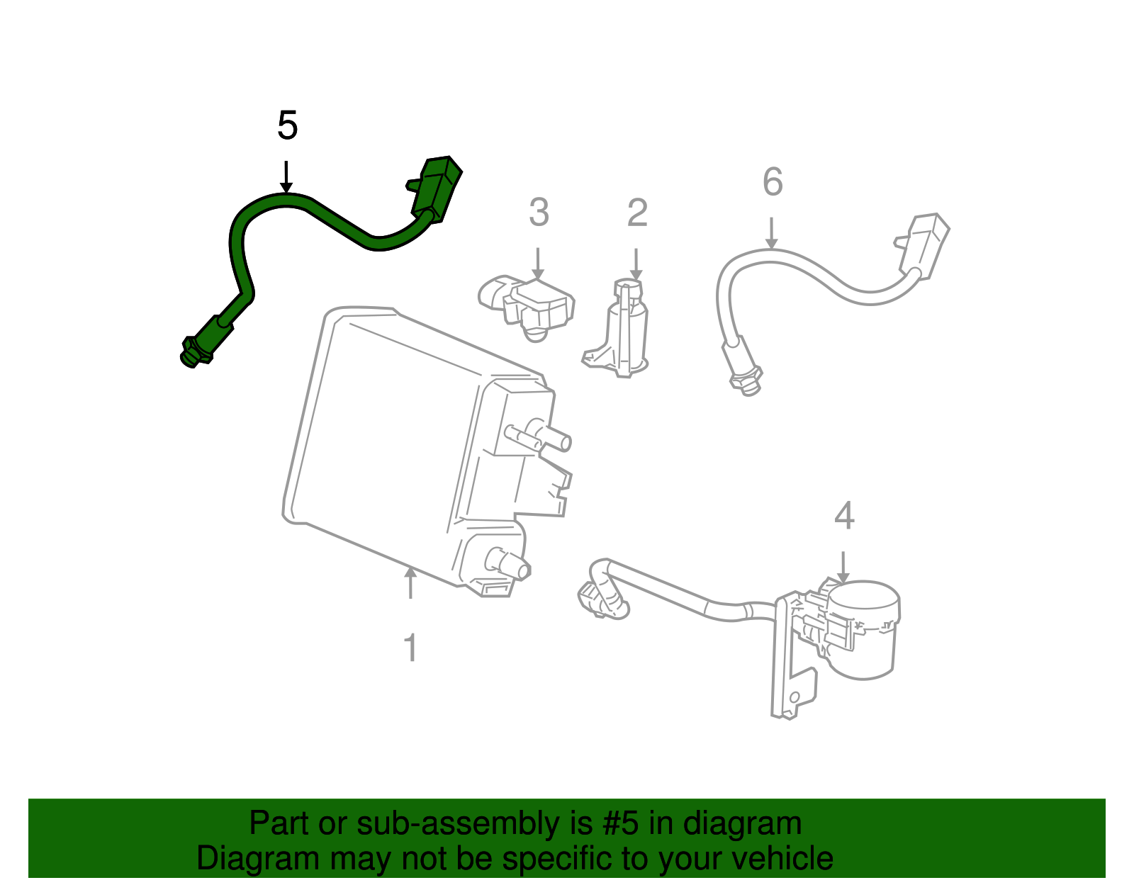 2003-2017 GM Heated Oxygen Sensor 12572705 GM | GMPartsDirect.com