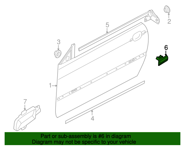 Genuine BMW 07-14-9-149-284 | Door Interior Trim Panel Retainer | FREE ...