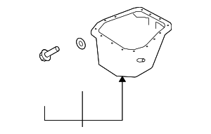 2005-2021 Subaru Oil Pan 11109AA151 | Subaru Parts Store